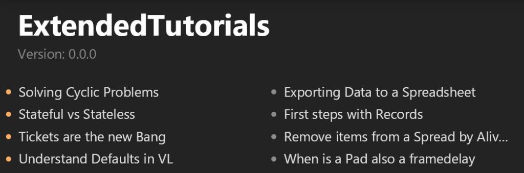 VL.ExtendedTutorials | Toby K – Mobility, AI & Code